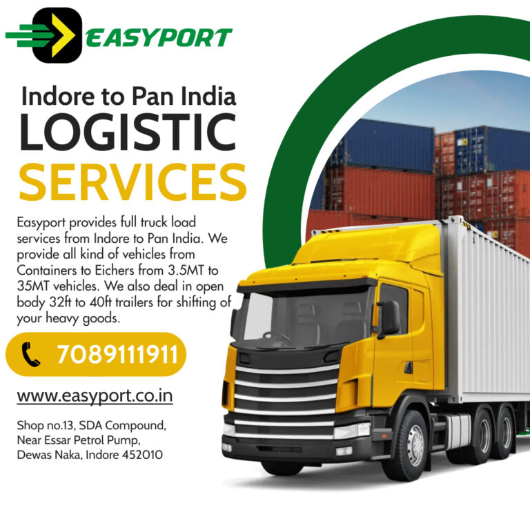 Home-Indore to All India Transport Service - Easyport Logistics