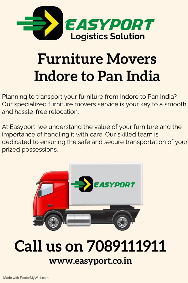 Best #1 House Shifting from Indore to Pune - Easyport Logistics